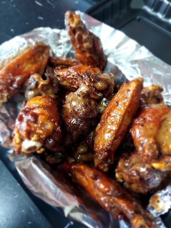 2 bone wings